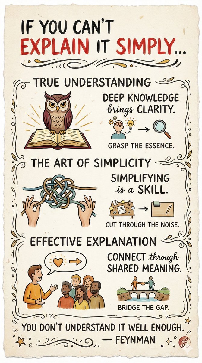Crafting Wisdom: Feynman's Simple Truths in Art - PromptGather.io